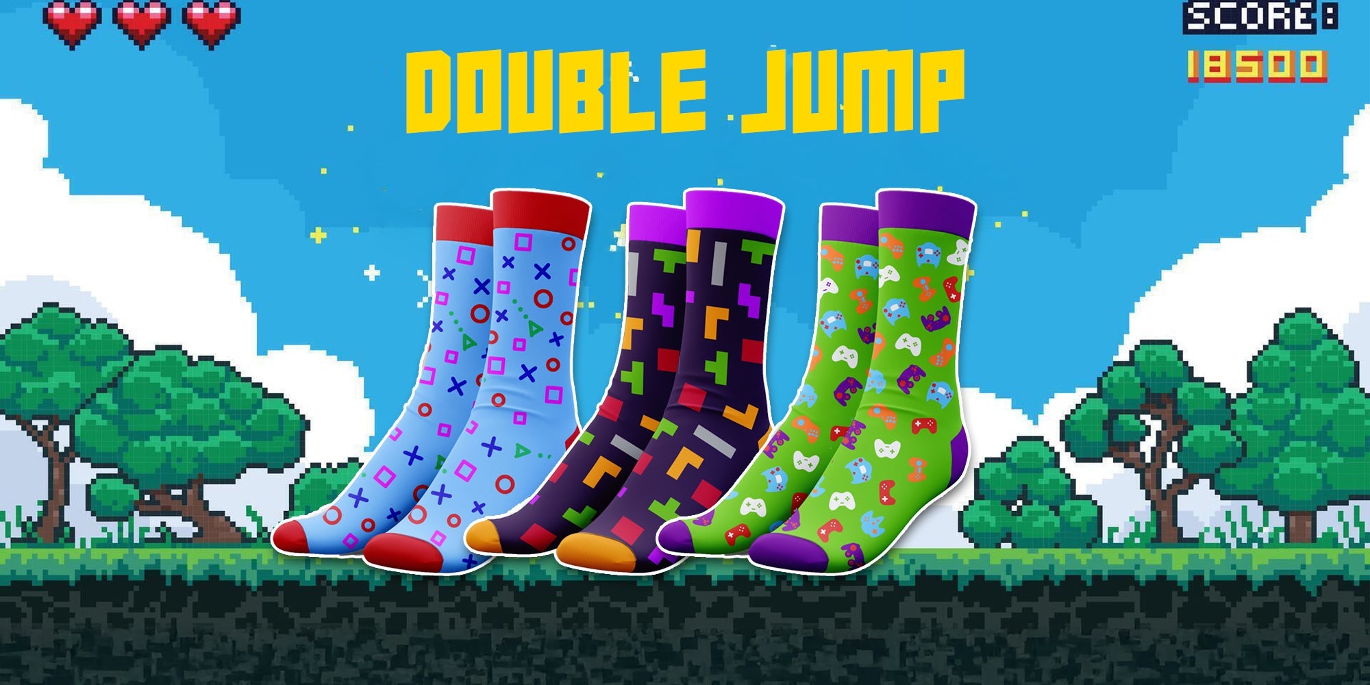 Double Jump Socks – The Sock Designer